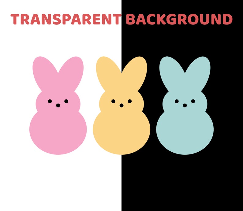 Easter Bunny Svg, Easter Bunnies Svg, Easter Svg, Bunnies Svg, Peeps ...