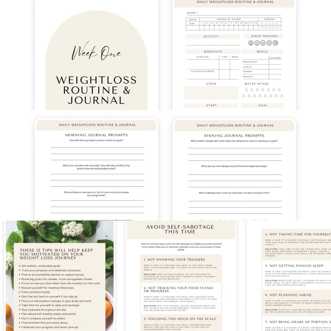 Digital Fitness Planner | Printable Fitness Planner Digital Workout ...