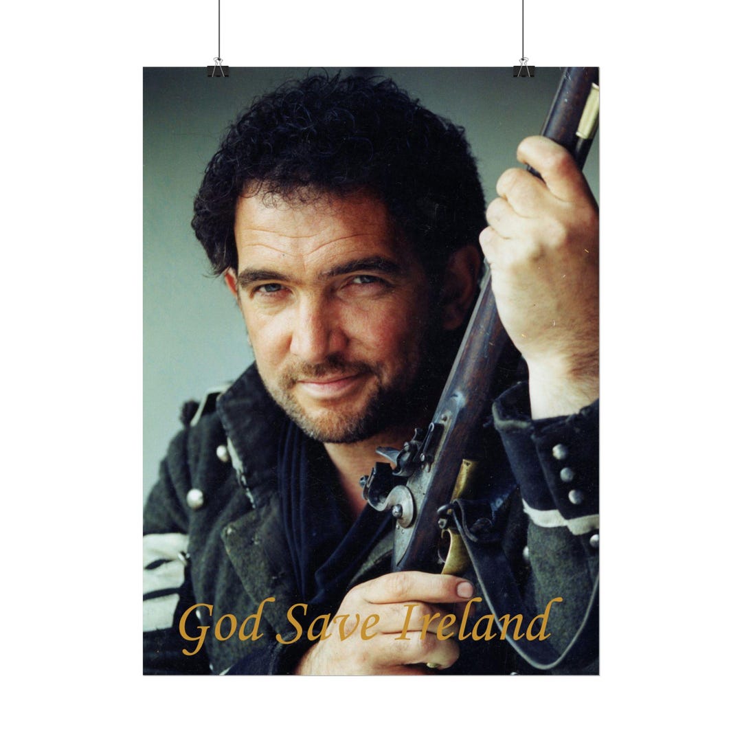 Daragh O'malley Poster Sergeant Harper Poster, Sharpe Series Print, God ...