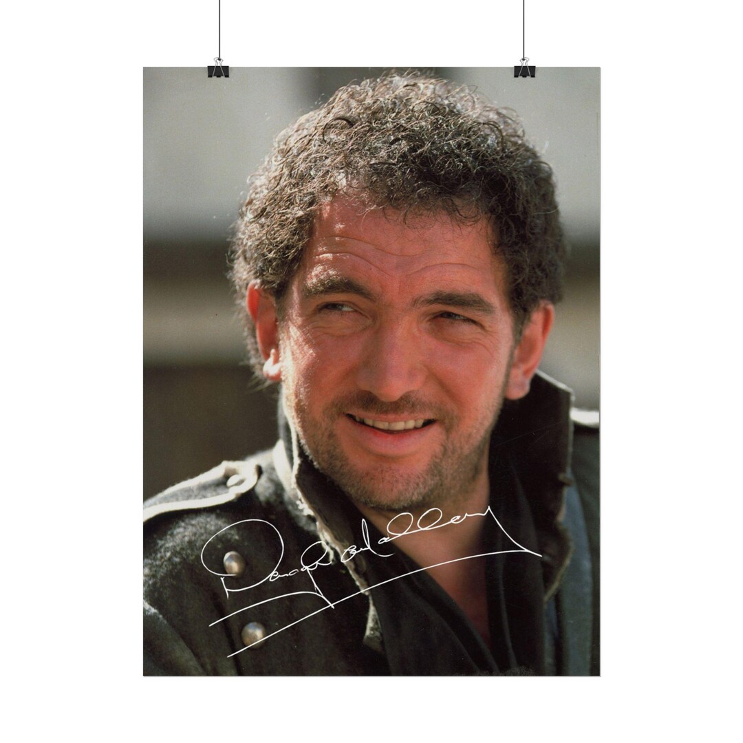 Daragh O'malley Signed Poster Sergeant Harper Sharpe Series Collectible ...