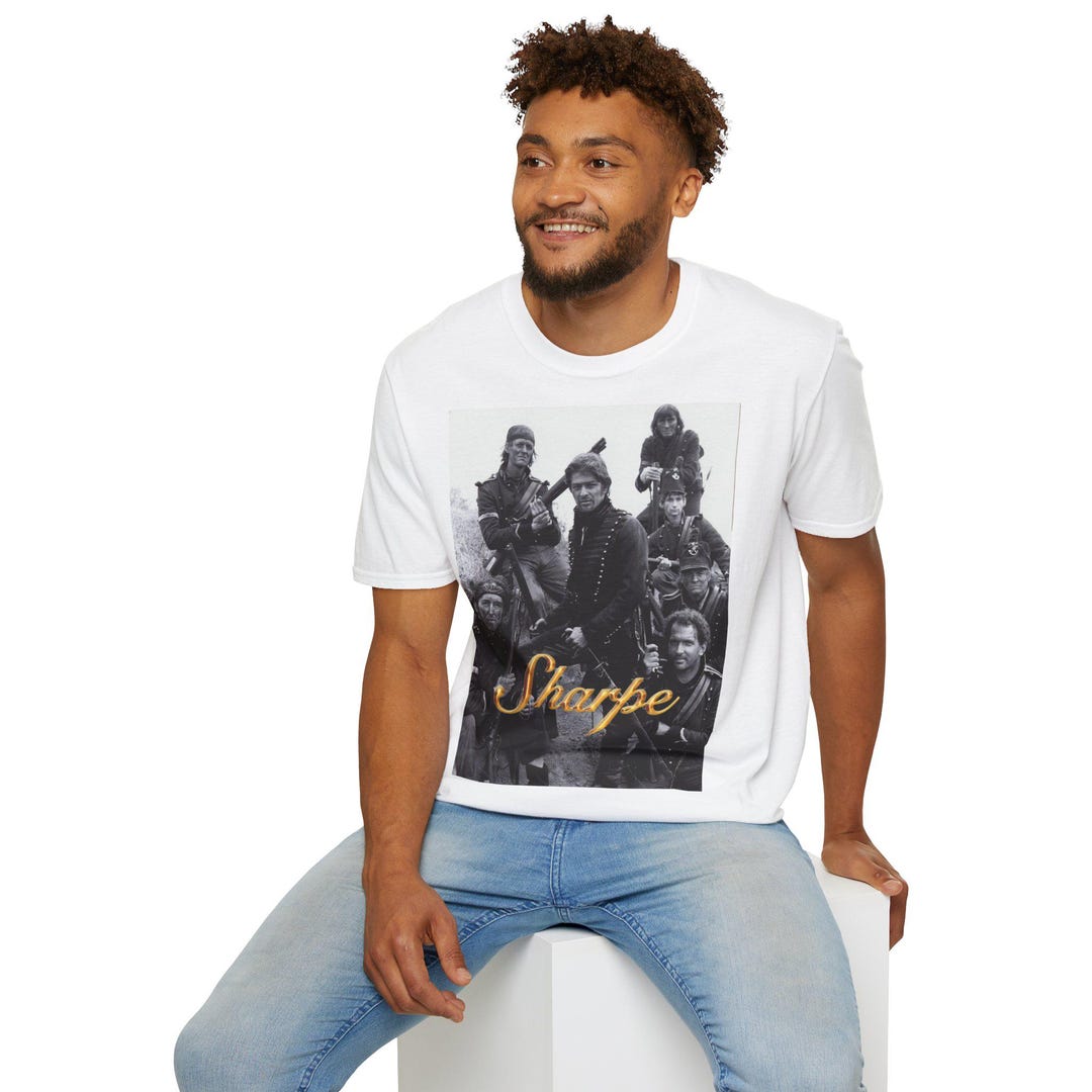 Sharpe Squad T-shirt - Iconic Black and White Cast Photo, Sharpe Series ...
