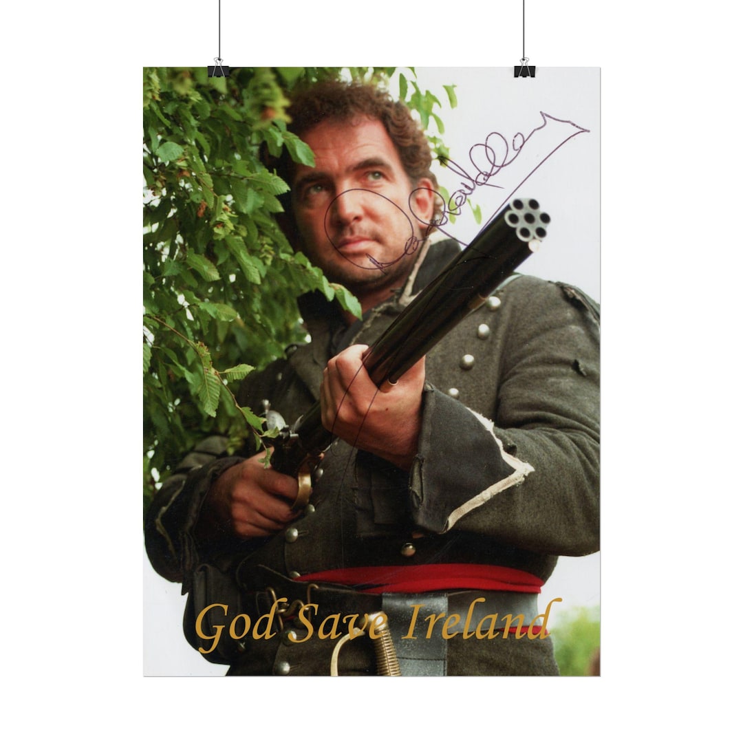 Daragh O'malley Signed Poster Sergeant Harper Poster, Sharpe Series ...