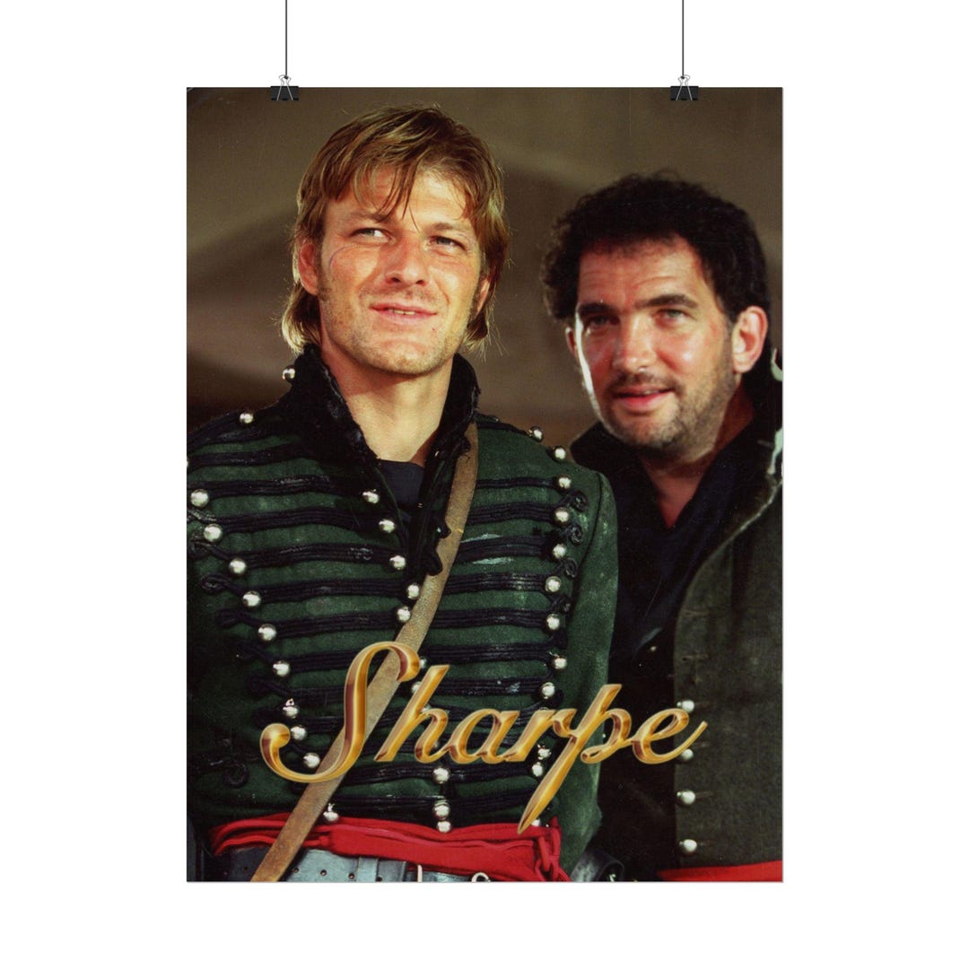 Sharpe Poster - Sean Bean and Daragh O'malley Poster, Richard Sharpe ...
