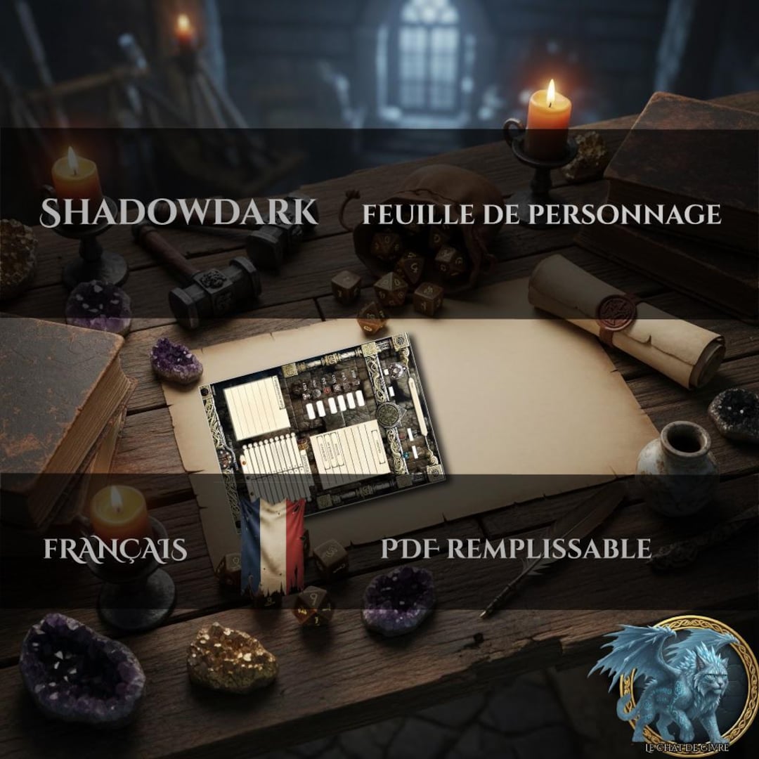 Shadowdark RPG Character Sheet - Dwarf Theme - Printable PDF - Etsy