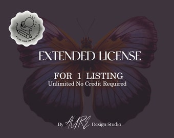 Extended Commercial License for Commercial Use Clipart, for Small ...