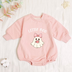 Little Girly Boo Baby Bubble Romperhalloween Bubble Romperlittle Ghost ...