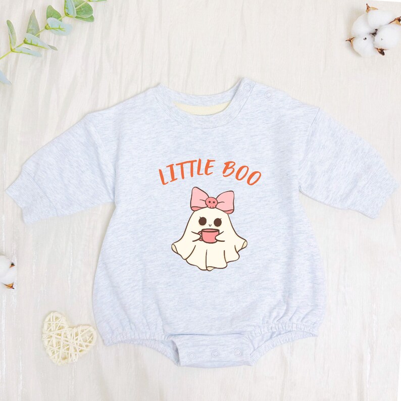 Little Girly Boo Baby Bubble Romperhalloween Bubble Romperlittle Ghost ...