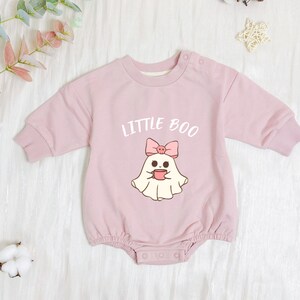 Little Girly Boo Baby Bubble Romperhalloween Bubble Romperlittle Ghost ...