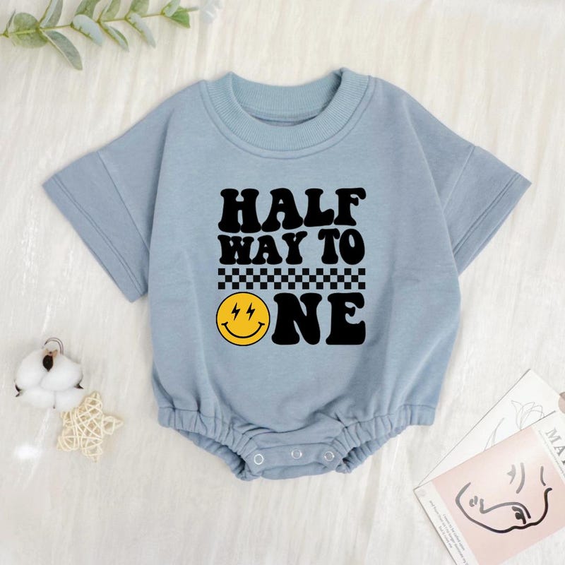 1/2 Way to One Romper - Etsy UK