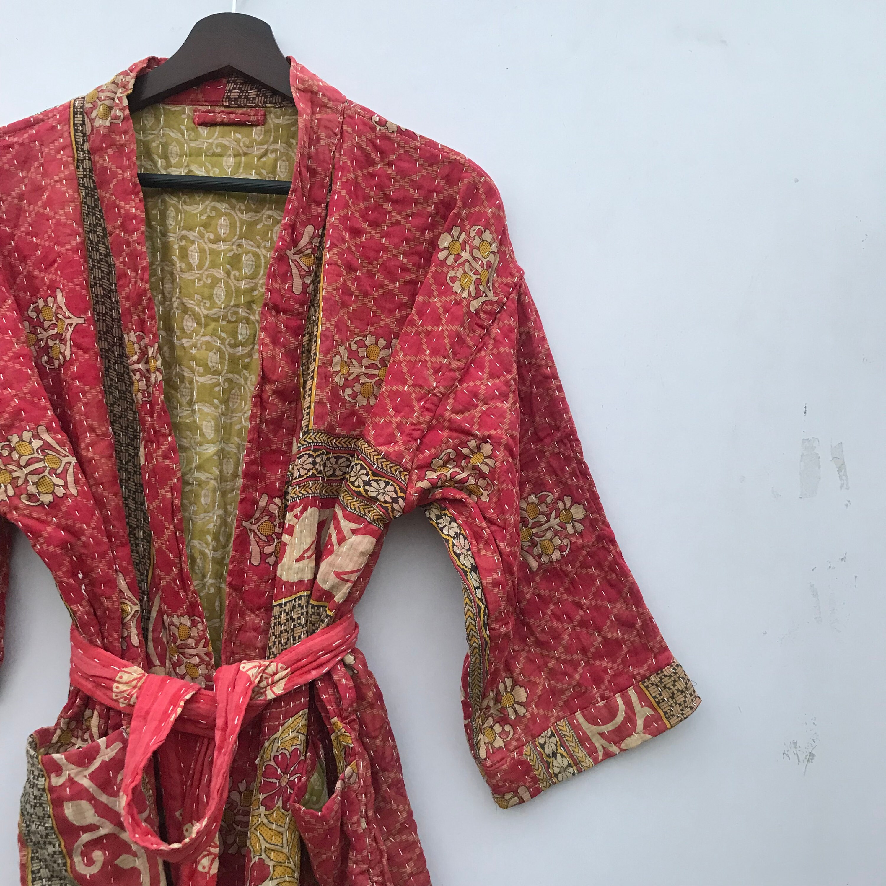 Kantha Short Jacket Pure Cotton Handmade Jackets,kantha Jackets,kantha ...