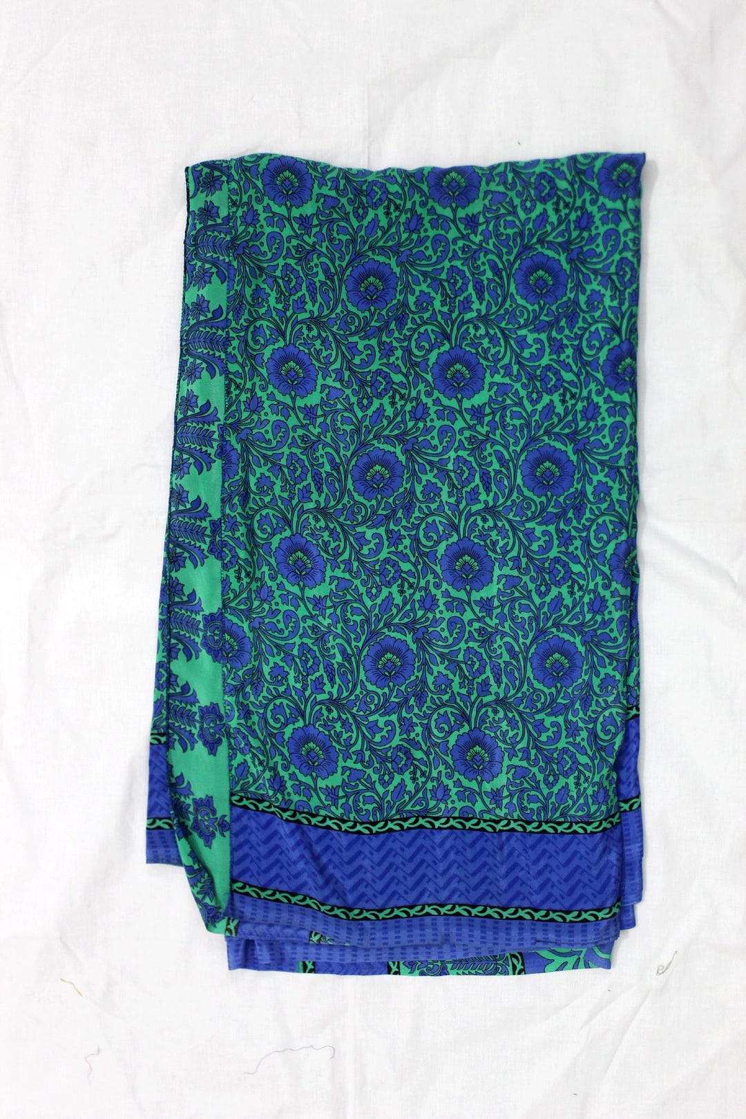 EXPRESS SHIPPING- Vintage Silk Saree Dressmaking Ethnic Craft Indian ...