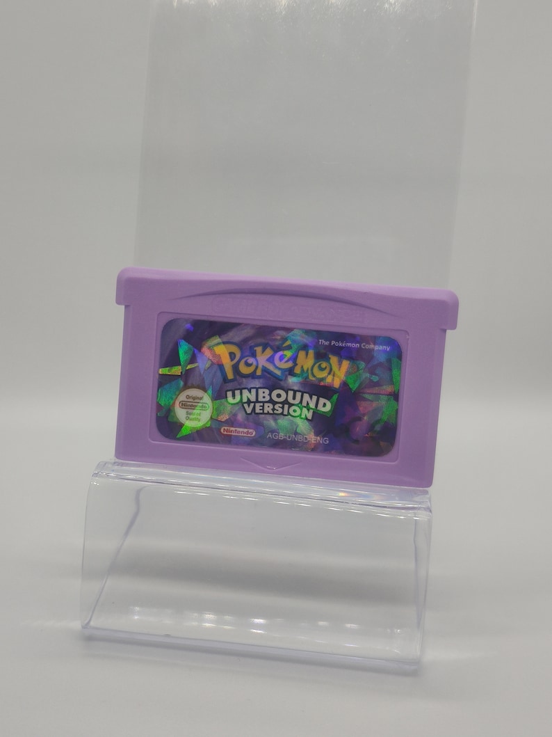 Pokemon Unbound V2.1.1.1 With Box Hackrom GBA Retro Game for Gameboy ...