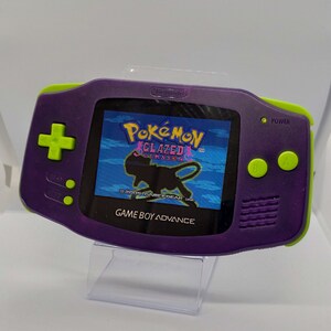 Pokemon Glazed Version Custom Hackrom GBA Retro Game for Gameboy ...