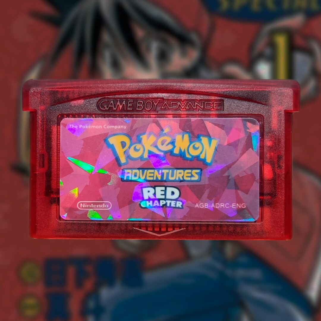 NEW Pokemon Adventures: Red Chapter - GBA Hackrom - Retro Game for ...