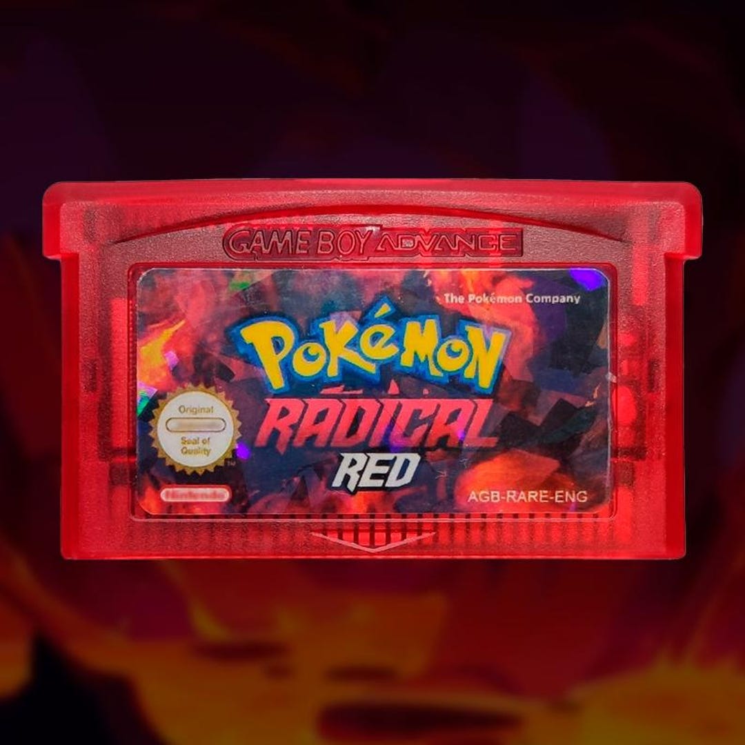 Pokemon Radical Red V4.1 RTC - Latest Version - Retro Gameboy Advance ...