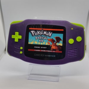 Pokemon Radical Red V4.1 RTC GBA Hackrom Retro Game for Gameboy Advance ...
