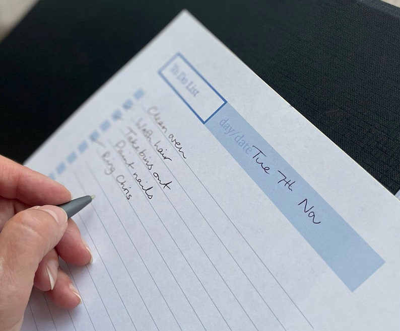 A4 to Do List Printable | Daily Tasks Planner Template | Digital ...