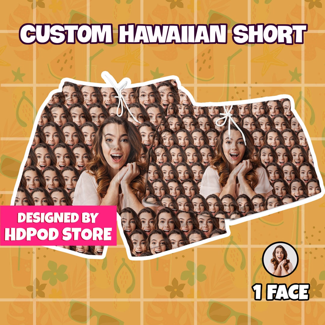 Custom Hawaiian Shorts, Custom Friends Shorts, Custom Print Shorts ...