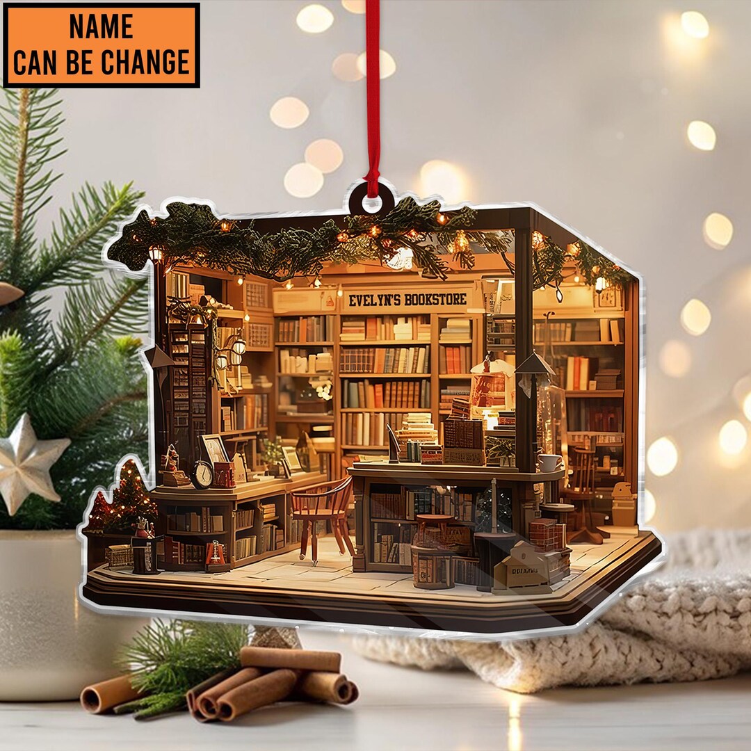 Custom Library Bookshelf ACRYLIC Library Window Hanging NOT Glass Book ...