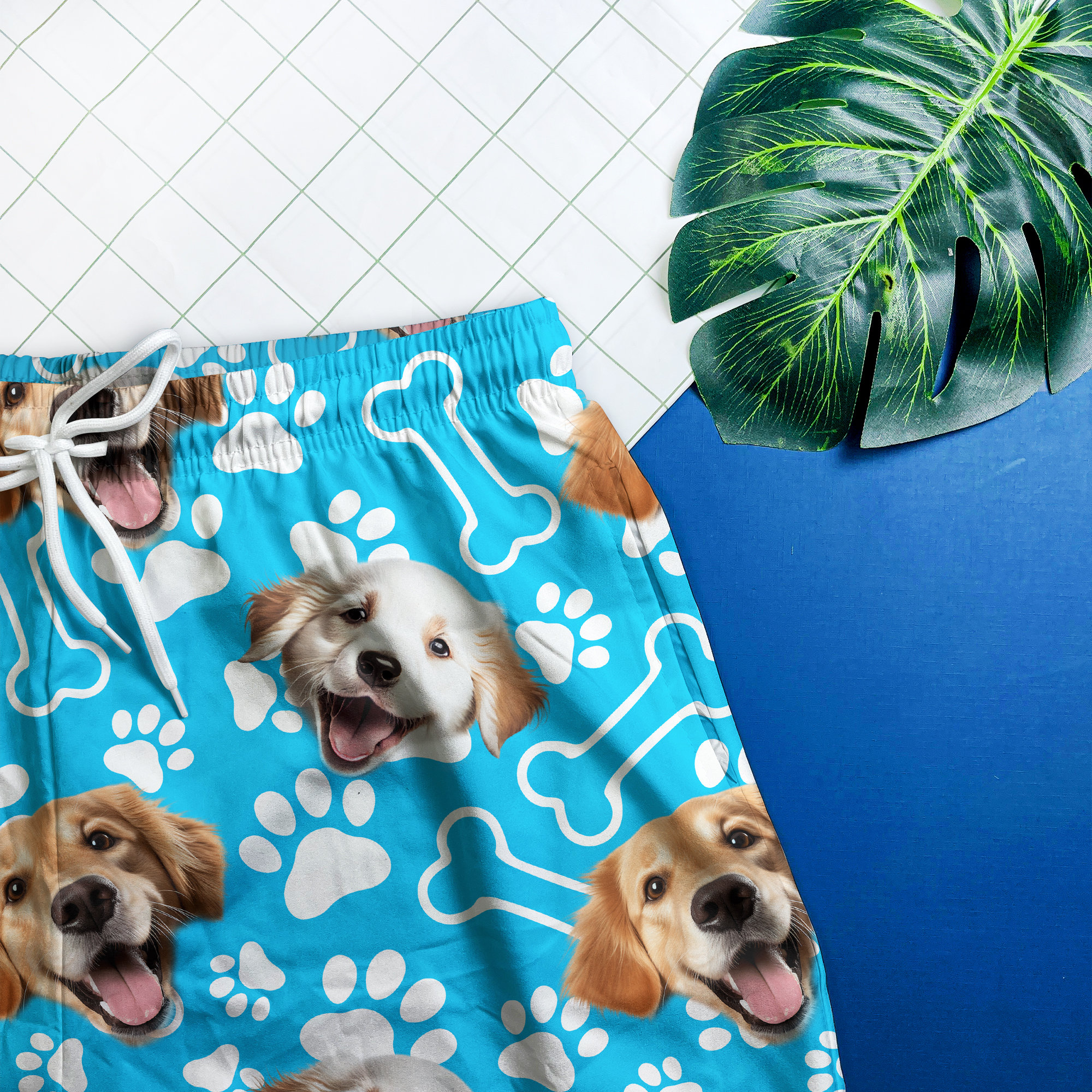 Customize Colors and Custom Pet Shorts, Custom Face Shorts, Custom Dog ...