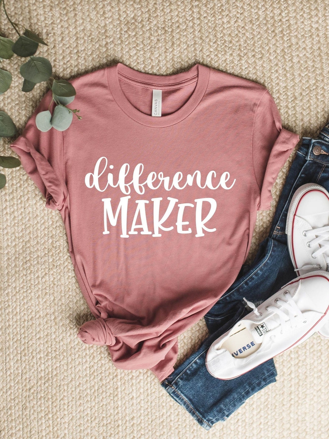Difference Maker Teacher Shirt: Soft Teacher Life Tee - Etsy