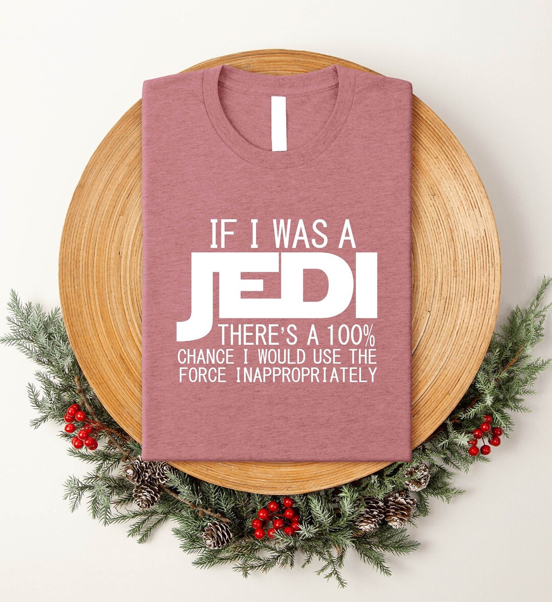 Sarcastic Star Wars Jedi T-shirt: Inappropriate Force - Etsy