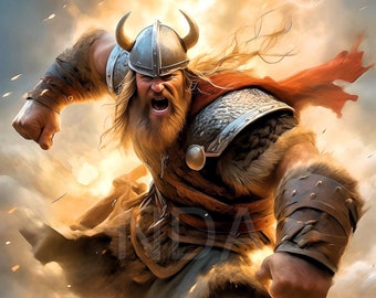 Norse Mythology Digital Download High Resolution Viking Art ...