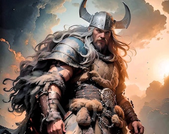 Norse Mythology Digital Download High Resolution Viking Art ...