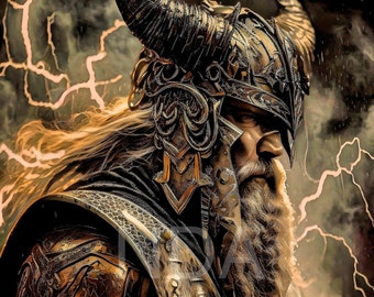 Norse Mythology Digital Download High Resolution Viking Art ...
