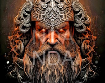 Norse Mythology Digital Download High Resolution Viking Art ...