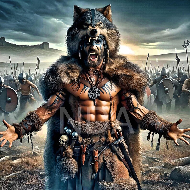 Viking Art Print – Norse Mythology, Nordic Legends (digital Download ...