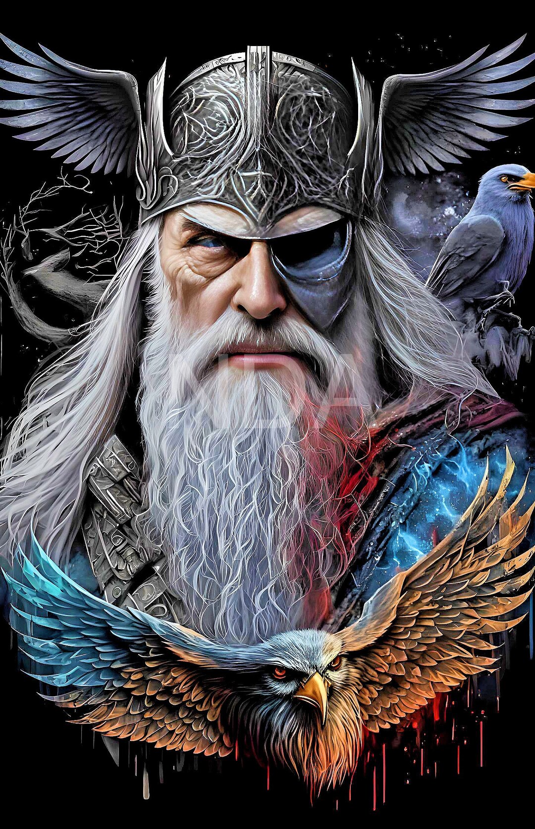 Norse Mythology Digital Download High Resolution Viking Art ...