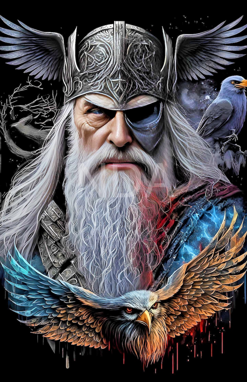 Norse Mythology Digital Download High Resolution Viking Art ...