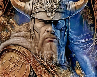 Norse Mythology Digital Download High Resolution Viking Art ...
