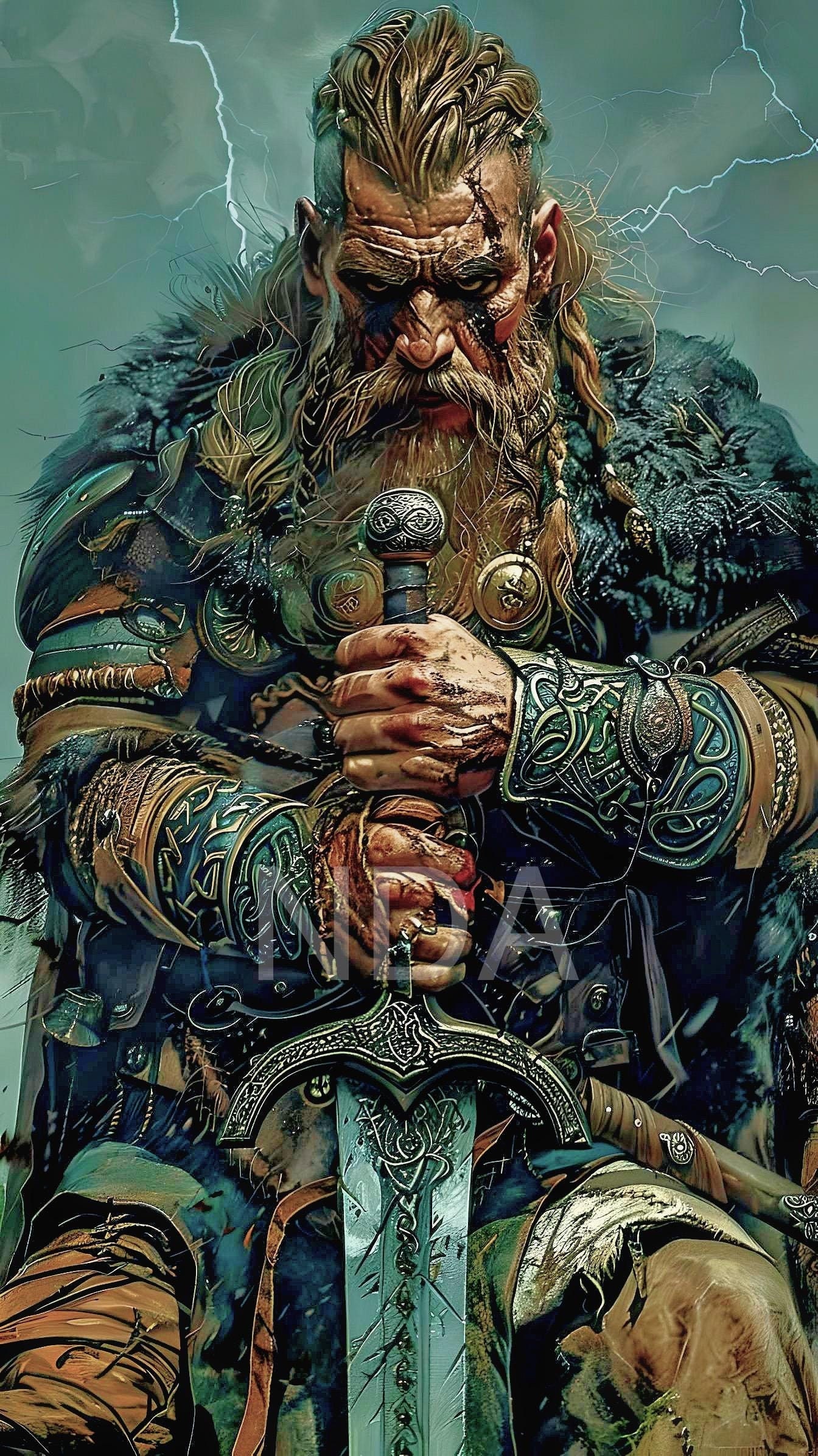 Norse Mythology Digital Download High Resolution Viking Art ...