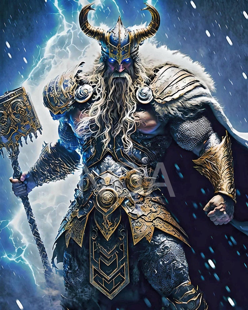 Norse Mythology Digital Download - High Resolution - Viking Art ...