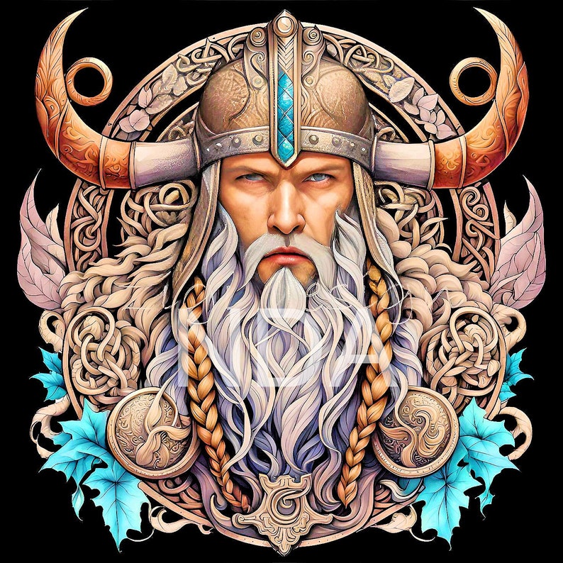 Norse Mythology Digital Download High Resolution Viking Art ...
