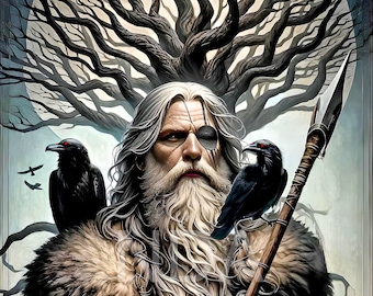 Norse Mythology Digital Download High Resolution Viking Art ...