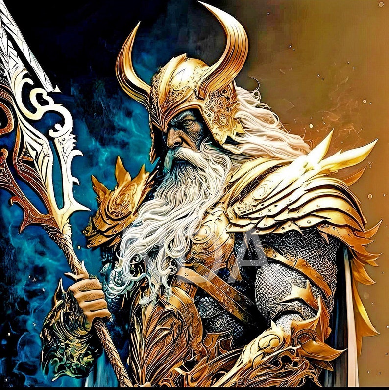 Norse Mythology Digital Download High Resolution Viking Art ...