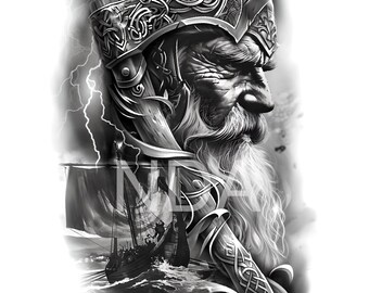 Norse Mythology Digital Download High Resolution Viking Art ...