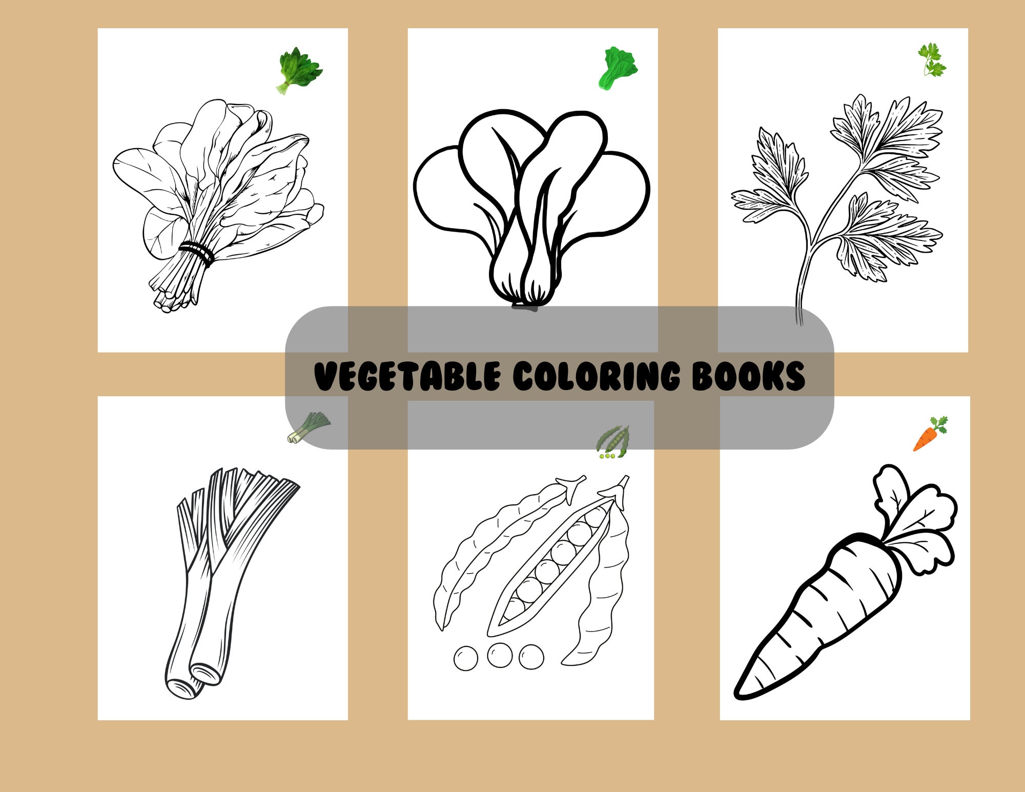 30 Vegetable Coloring Book Pages tropical Fruit coloring - Etsy