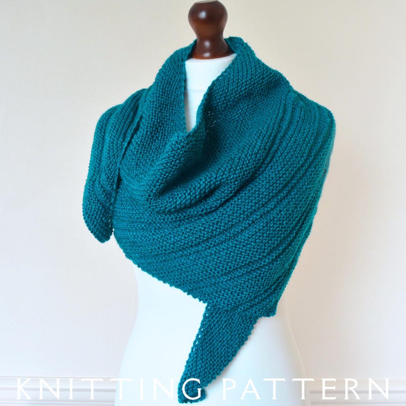 Asymmetrical Shawl - Etsy
