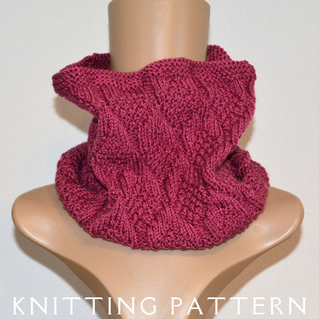 Cowl Knitting Pattern the Pine Cone Cowl Instant PDF Download for You ...