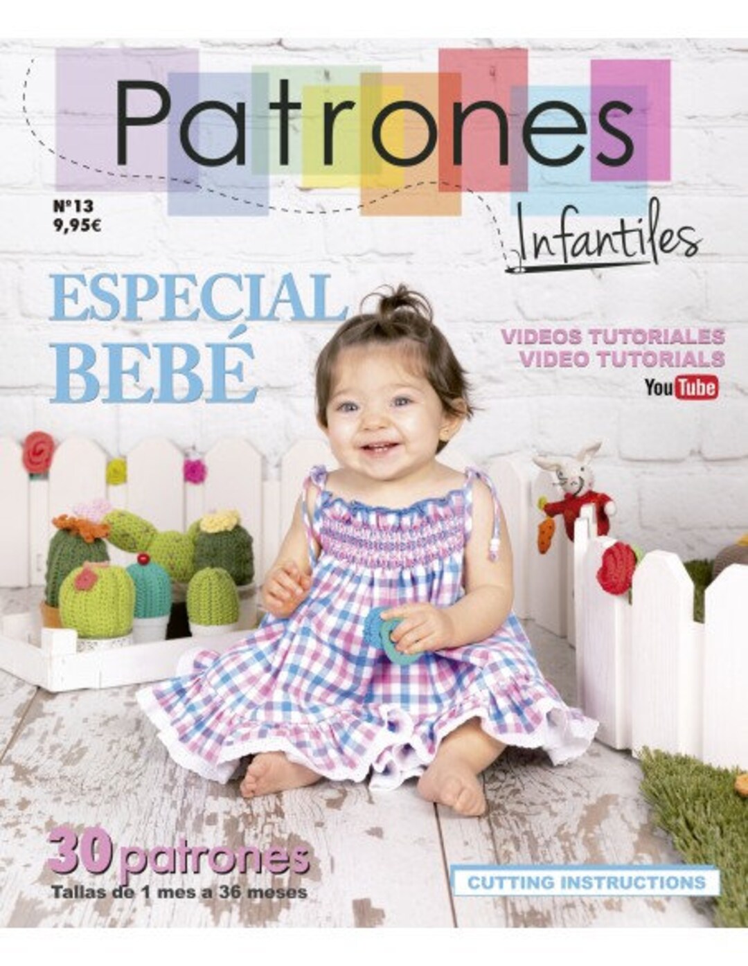 Patrones Infantiles No.13 Magazine,kids Sewing Patterns. - Etsy