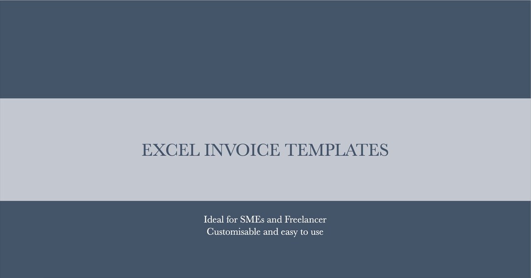 VAT Invoice Template - Etsy
