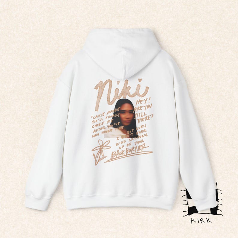 Niki Zefanya - Backburner Hoodie Doodle - Tees by Kirk Unisex Heavy ...