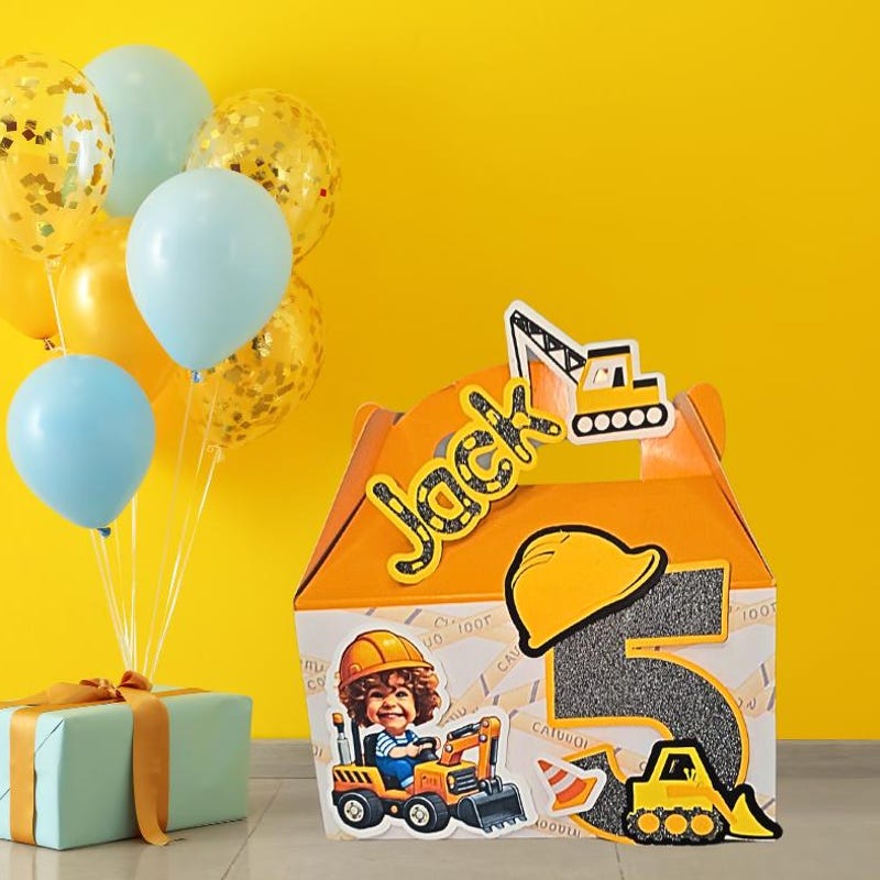 Birthday Favor Box - Etsy