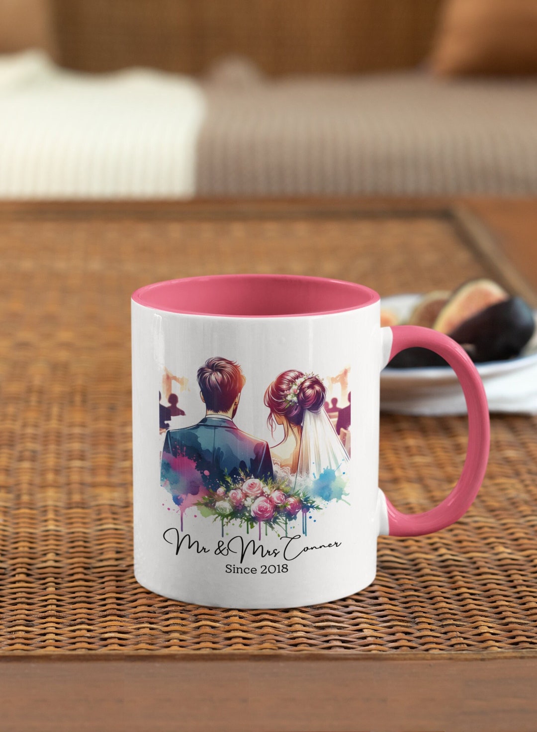 Personalized Couples With Last Name Married and Date, Wedding ...