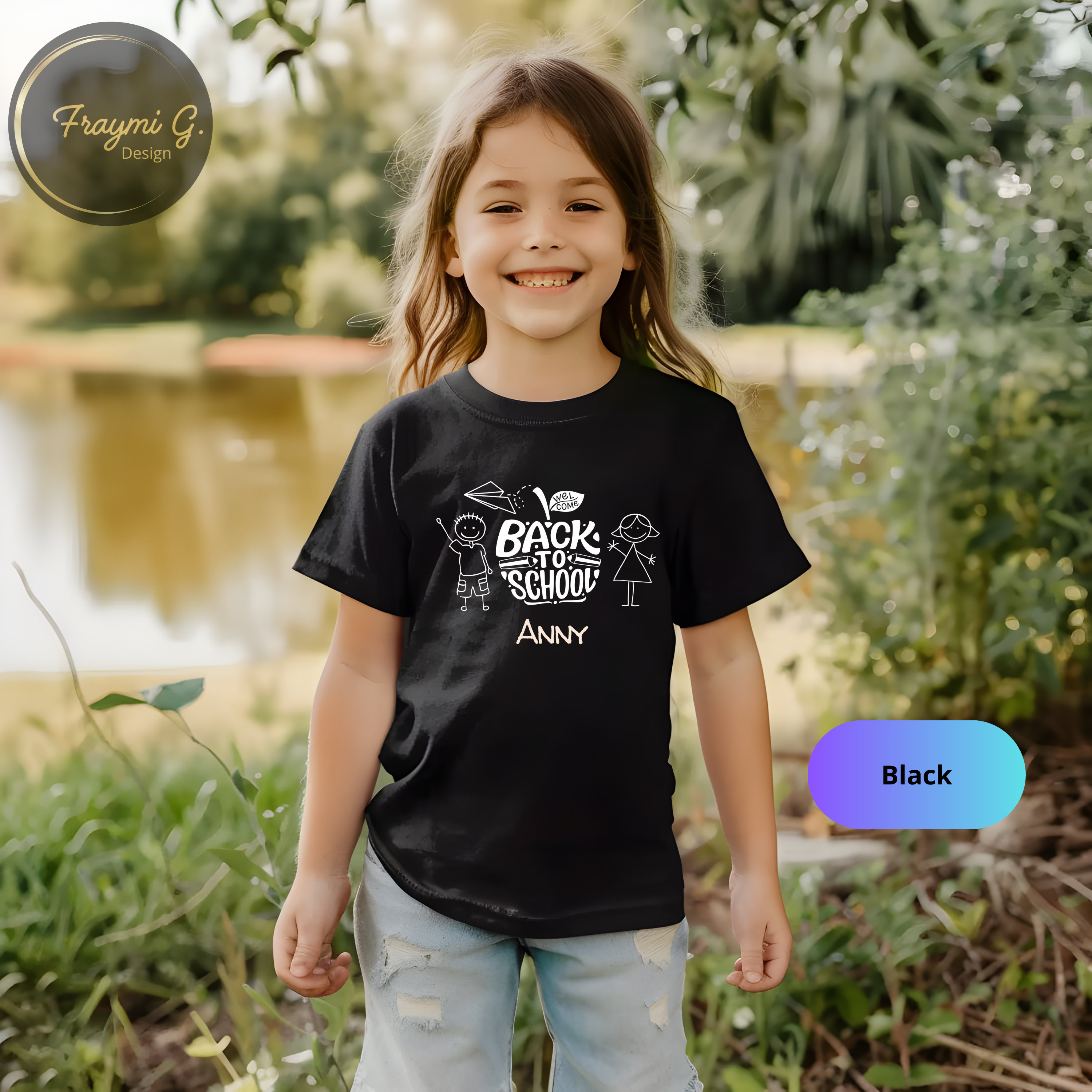 Personalized Welcome Back to School Kids Shirt Custom Back to School ...
