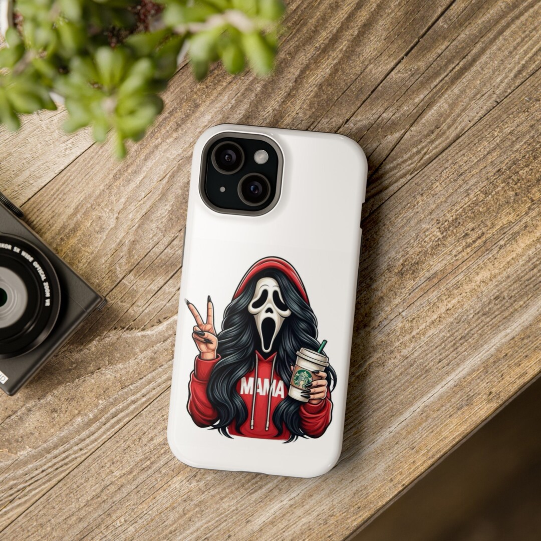 Ghostface Starbucks Mom Magsafe Tough Cases - Etsy